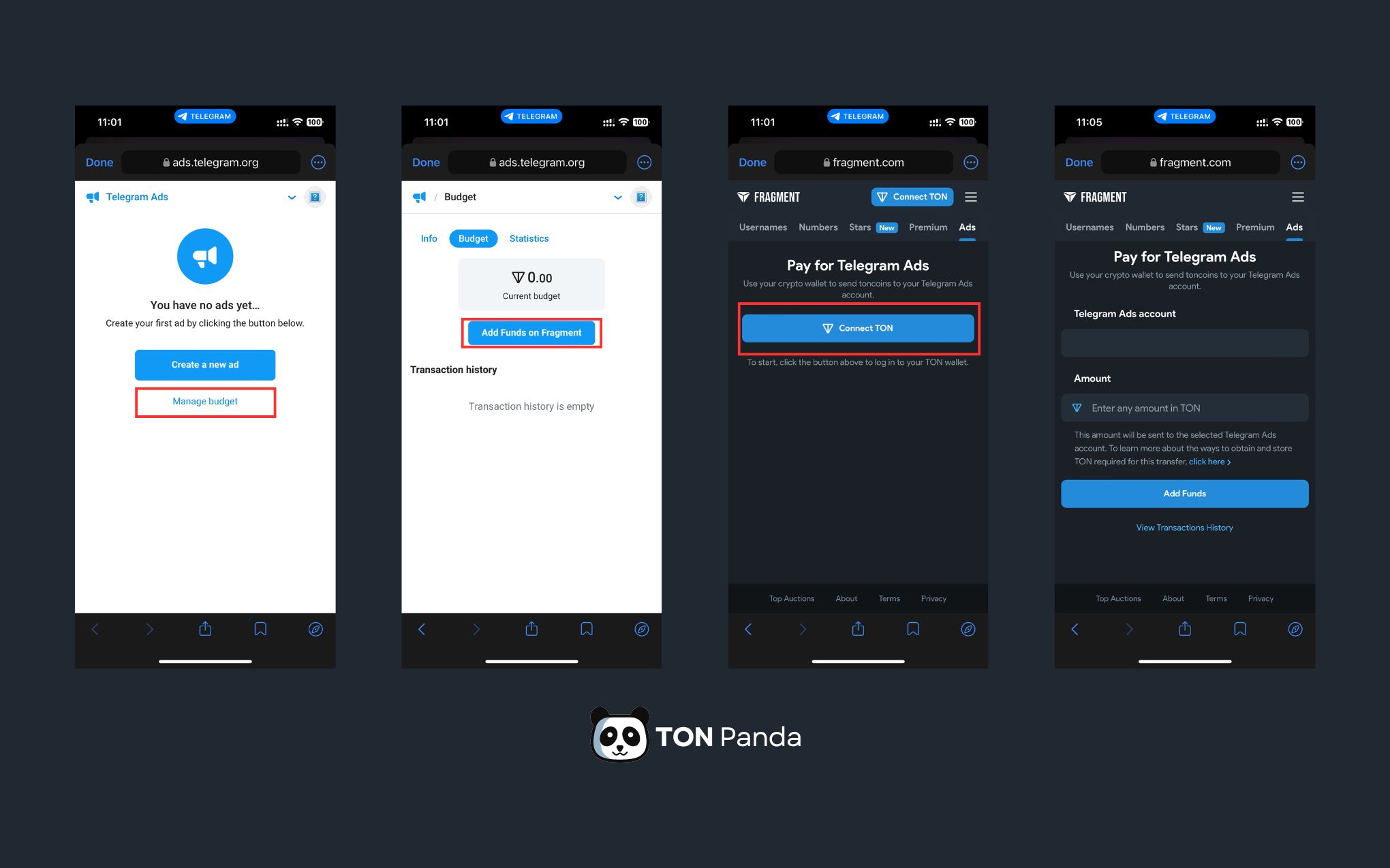 Fragment.com 全方位指南 - 购买用户名，匿名号码 - TON Panda